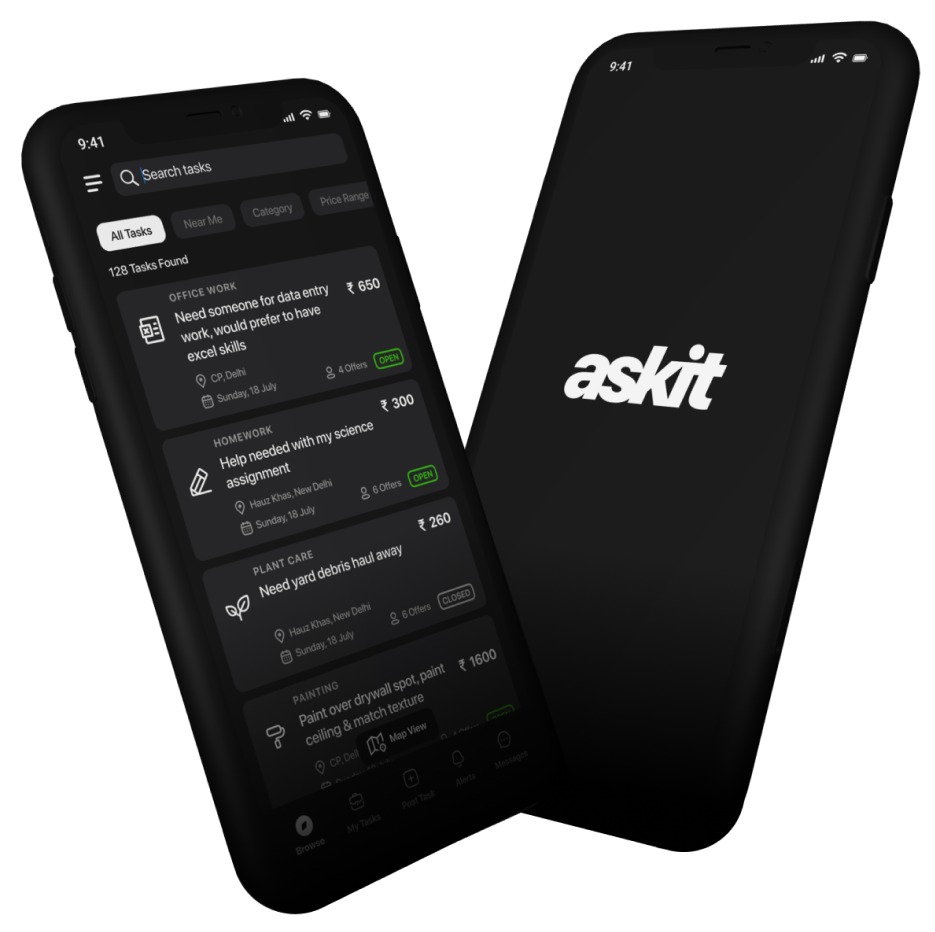 Askit India - Student Freelance Platform | Earn Money as College Student | Service Marketplace India
